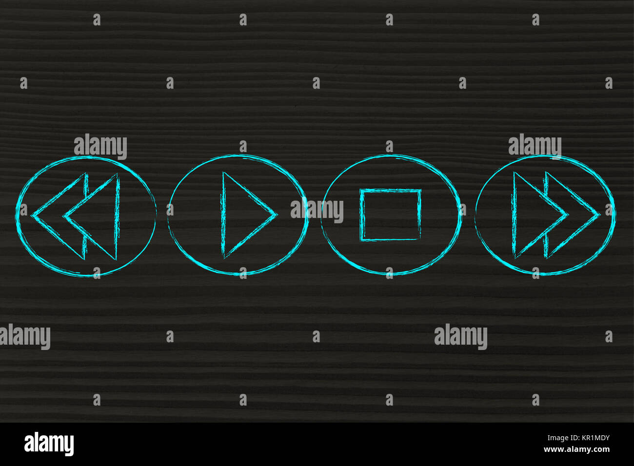 Live streaming button hi-res stock photography and images - Alamy