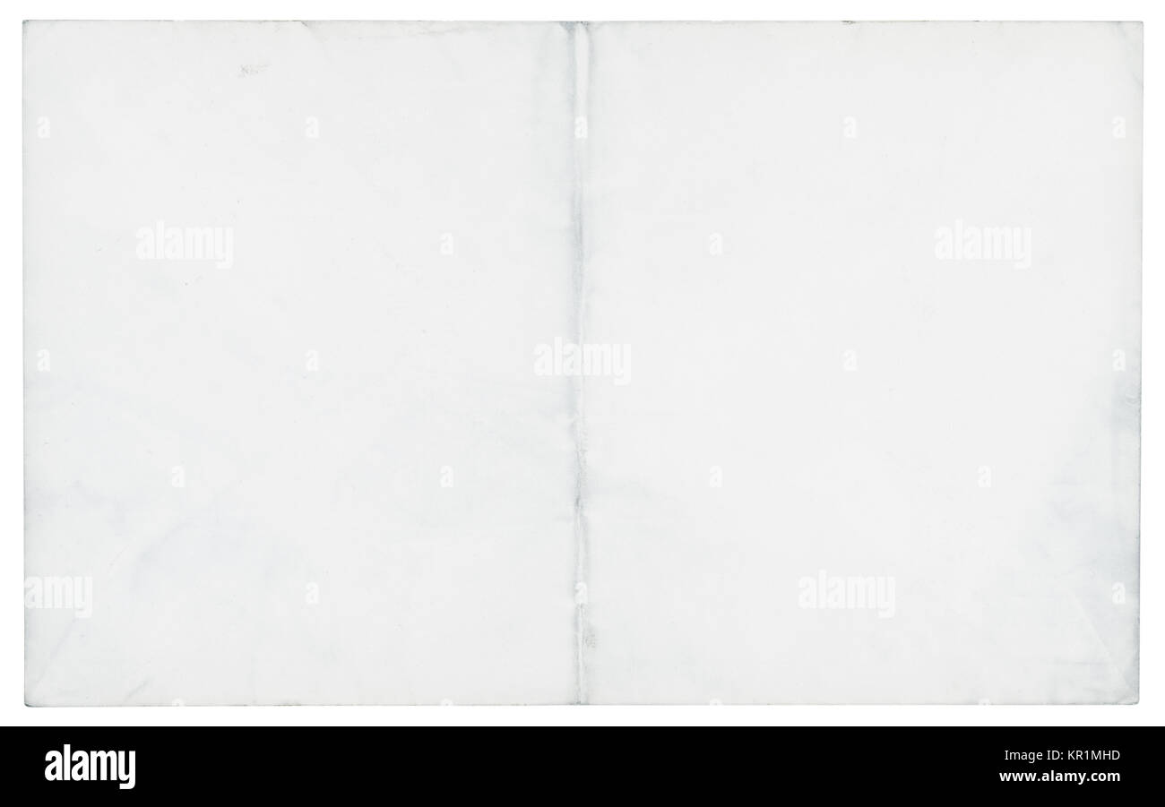 Open empty old notebook hi-res stock photography and images - Alamy