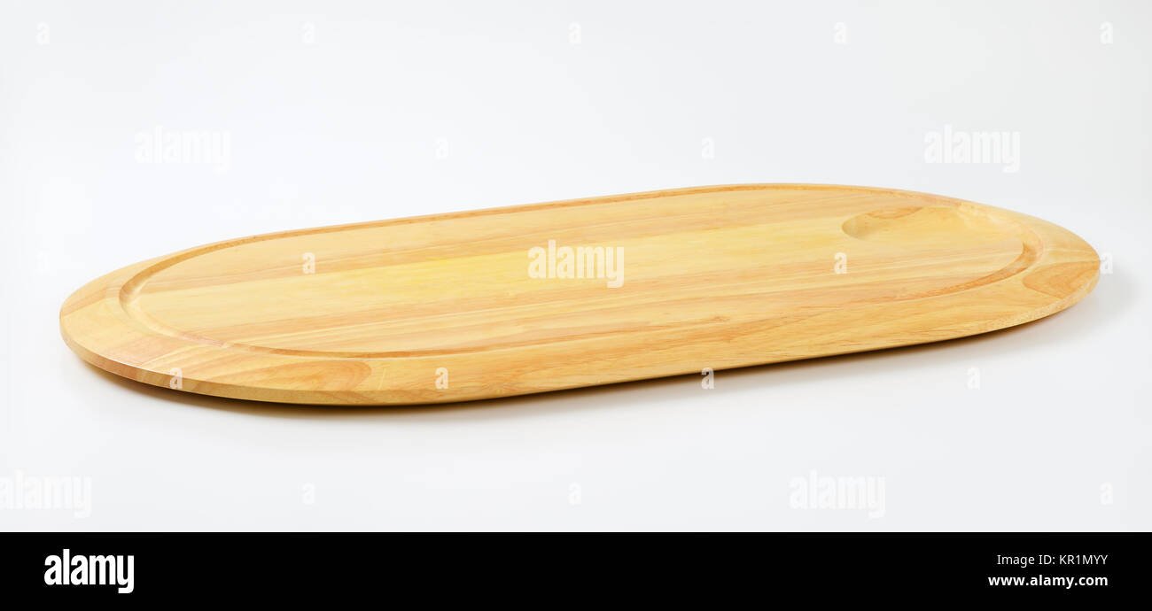 Oval cutting board Stock Photo - Alamy