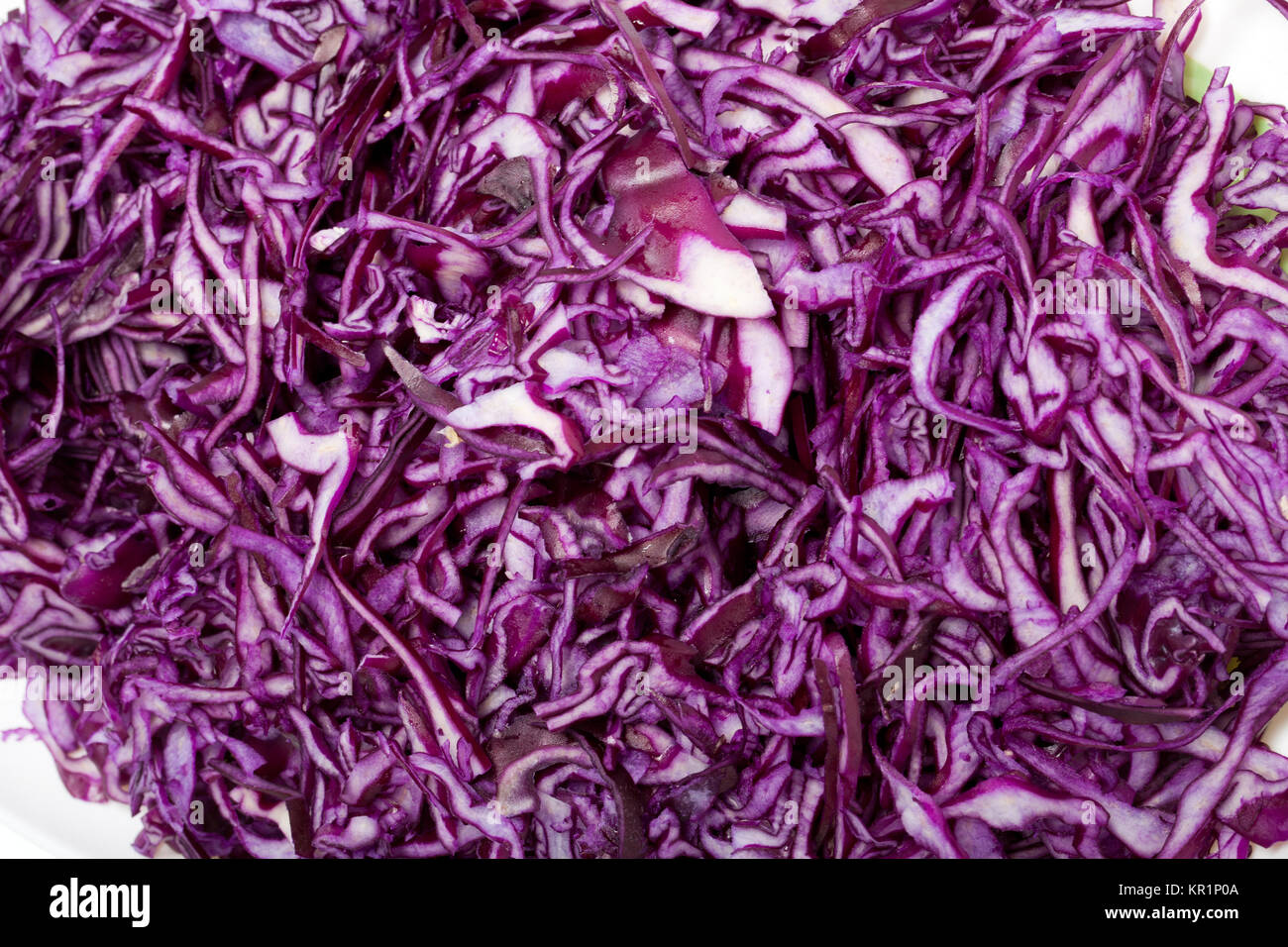 Red Cabbage Stock Photo - Alamy