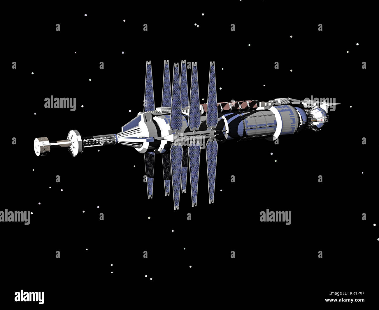 space station in orbit Stock Photo - Alamy