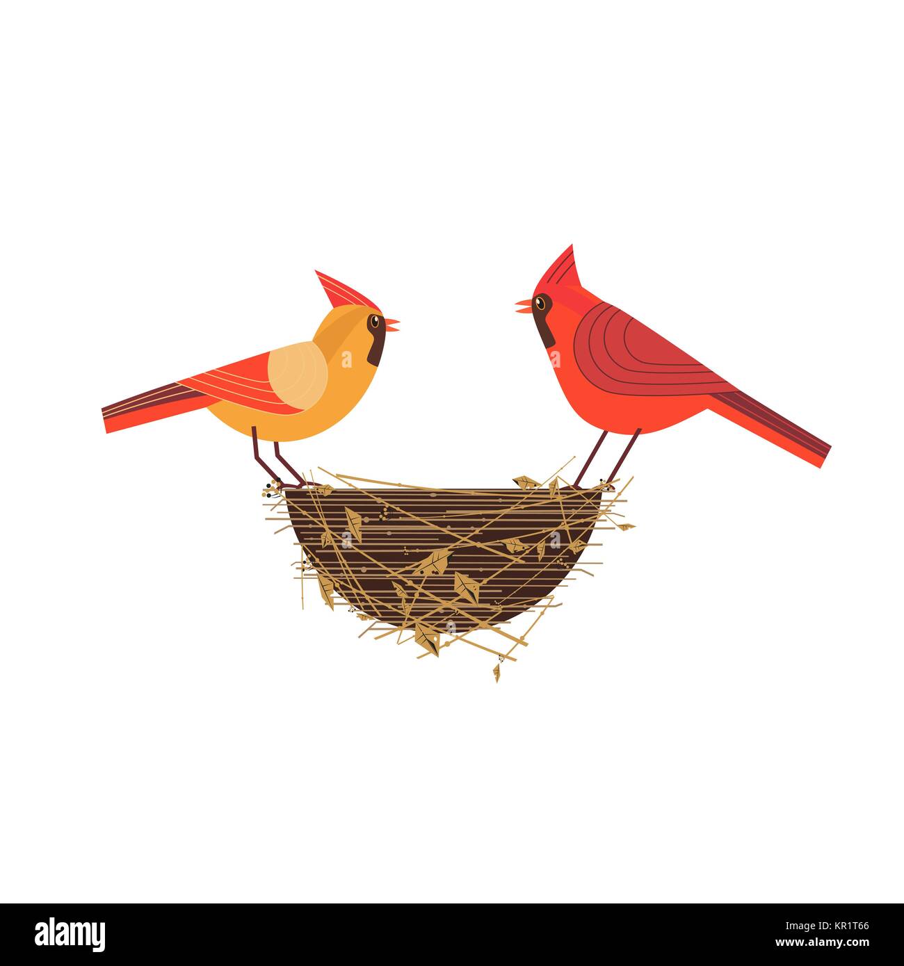 Funny couple pose Stock Vector Images - Alamy