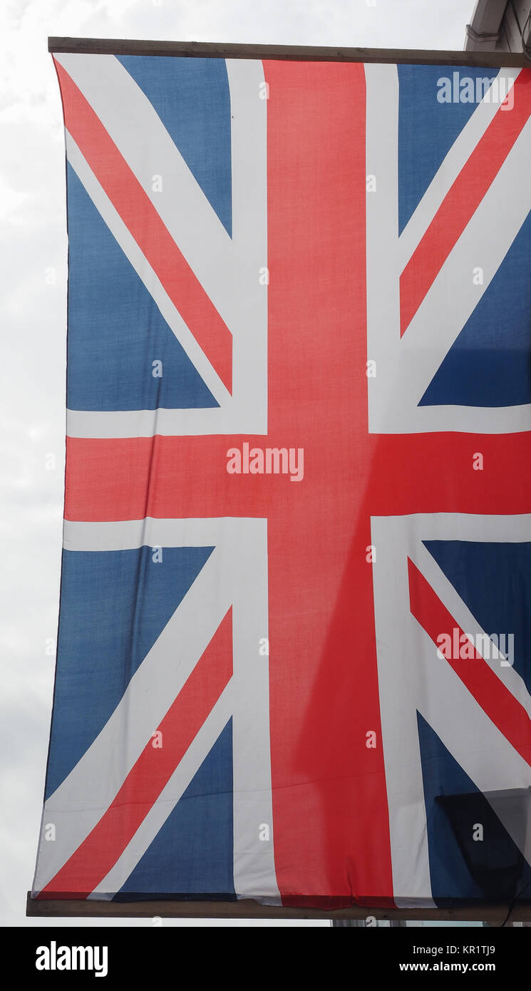 Flag of the United Kingdom aka Union Jack Stock Photo - Alamy