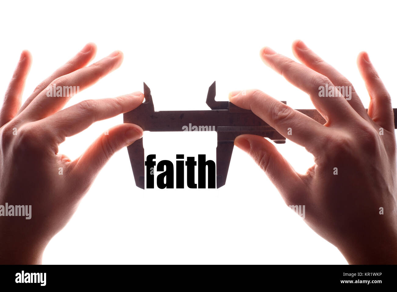 Small faith concept Stock Photo - Alamy