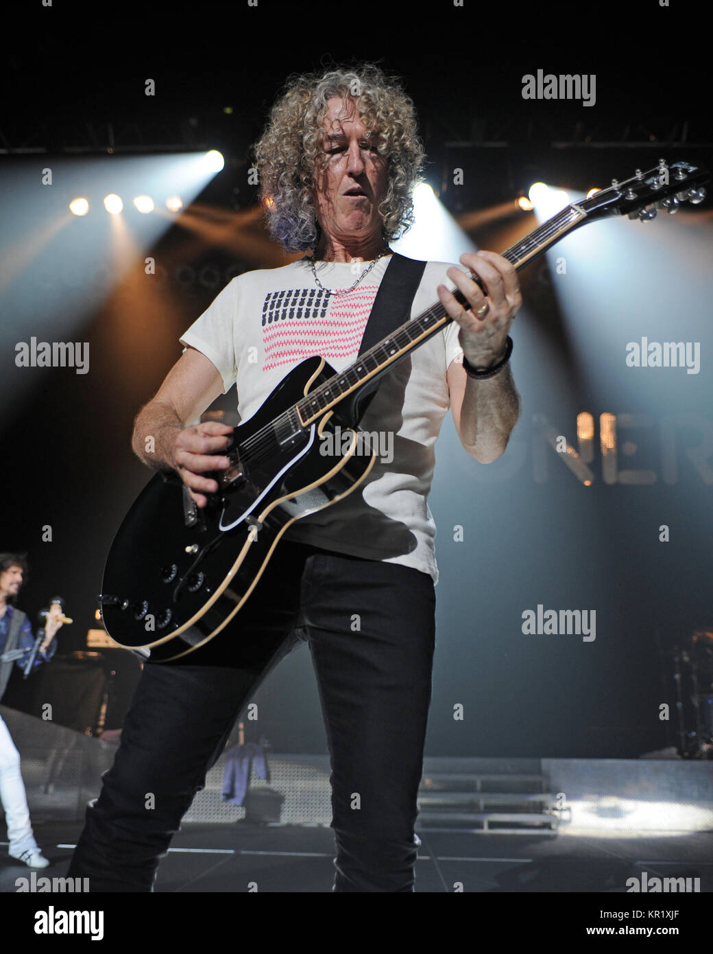 HOLLYWOOD, FL - SEPTEMBER 27: Bruce Watson of Foreigner performs at ...