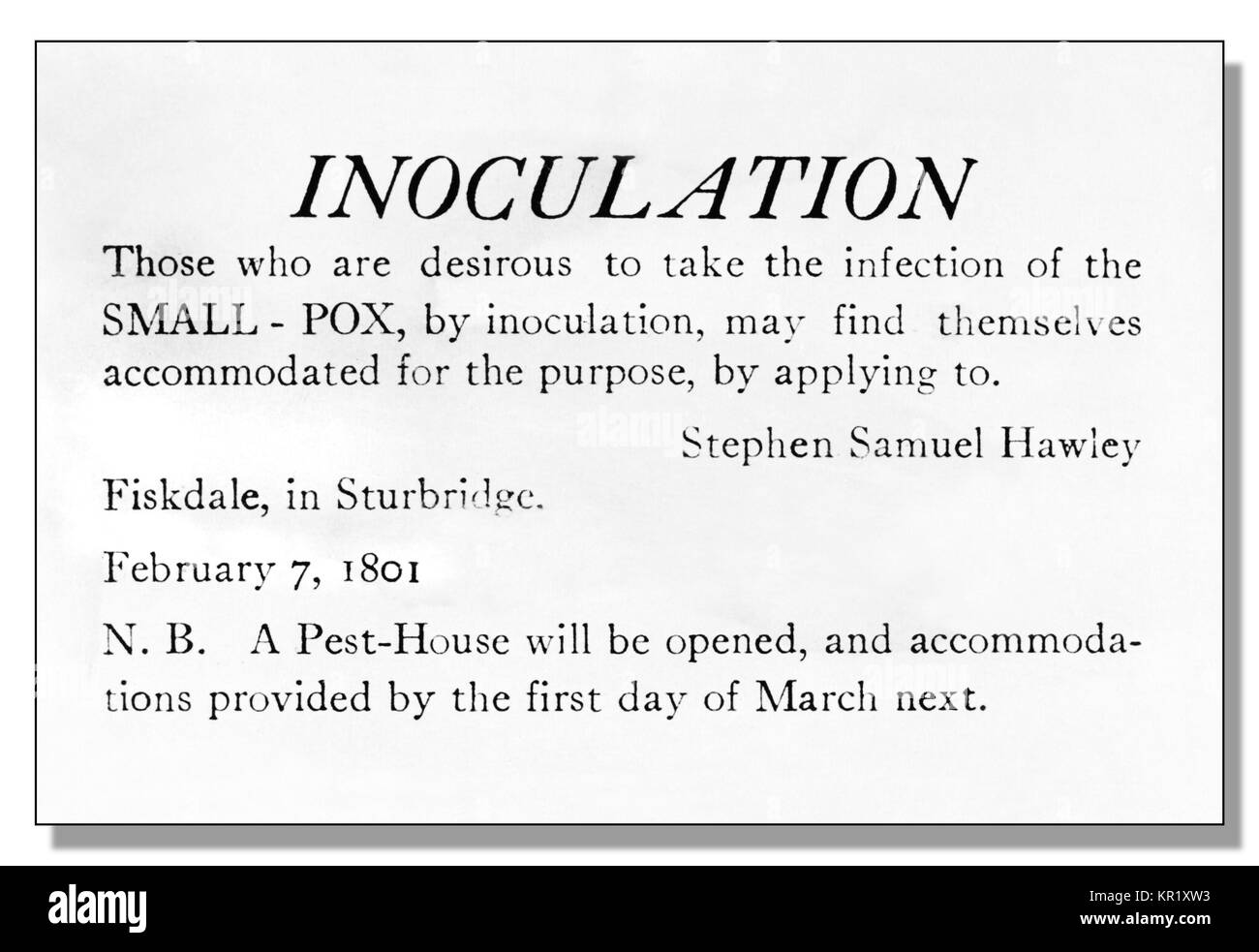 Edward jenner smallpox hi-res stock photography and images - Alamy