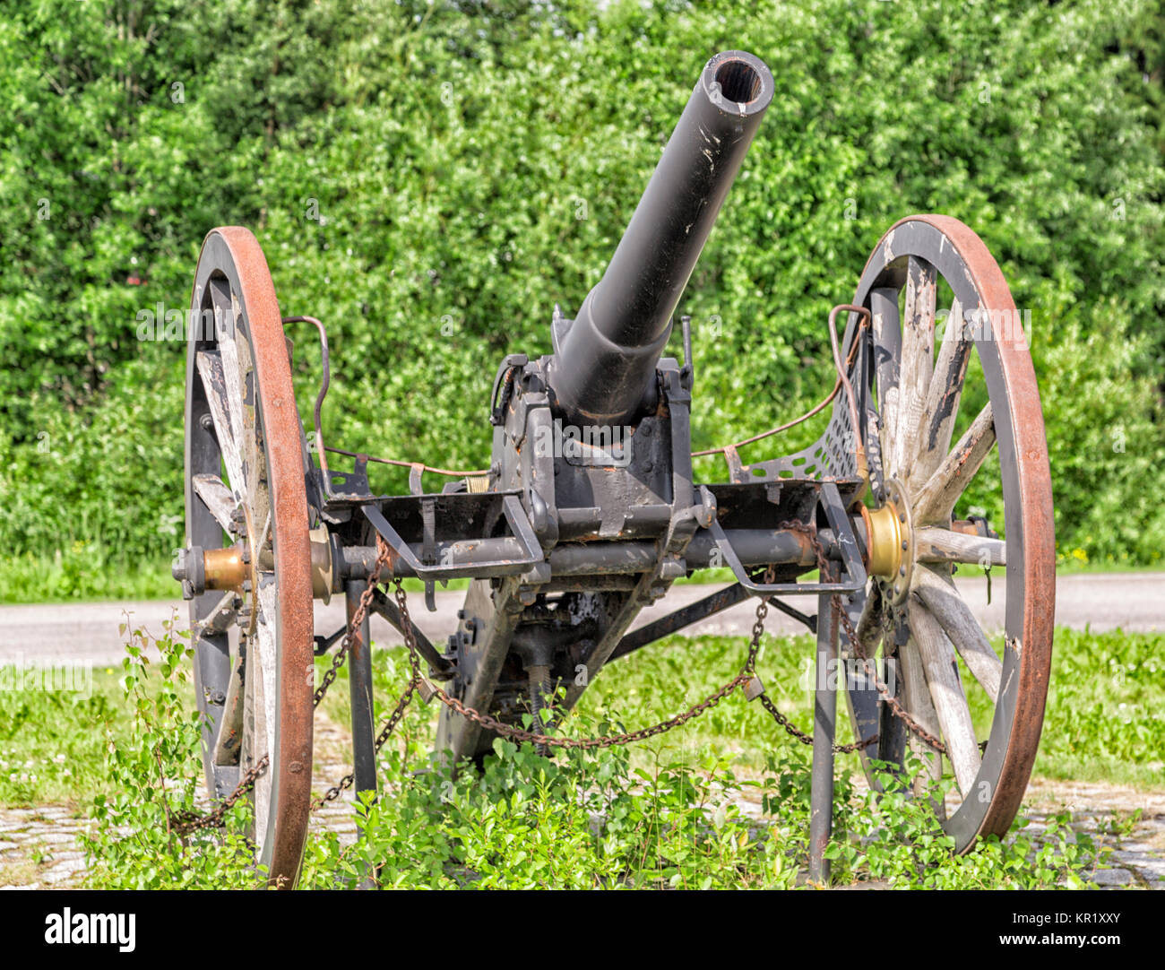 Old Cannon Weapon Stock Photo - Alamy