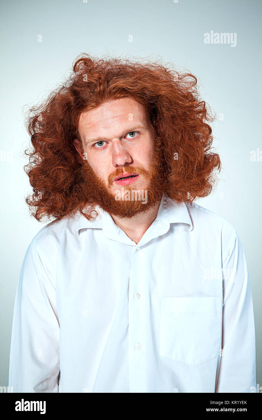 The young man looking at camera Stock Photo - Alamy