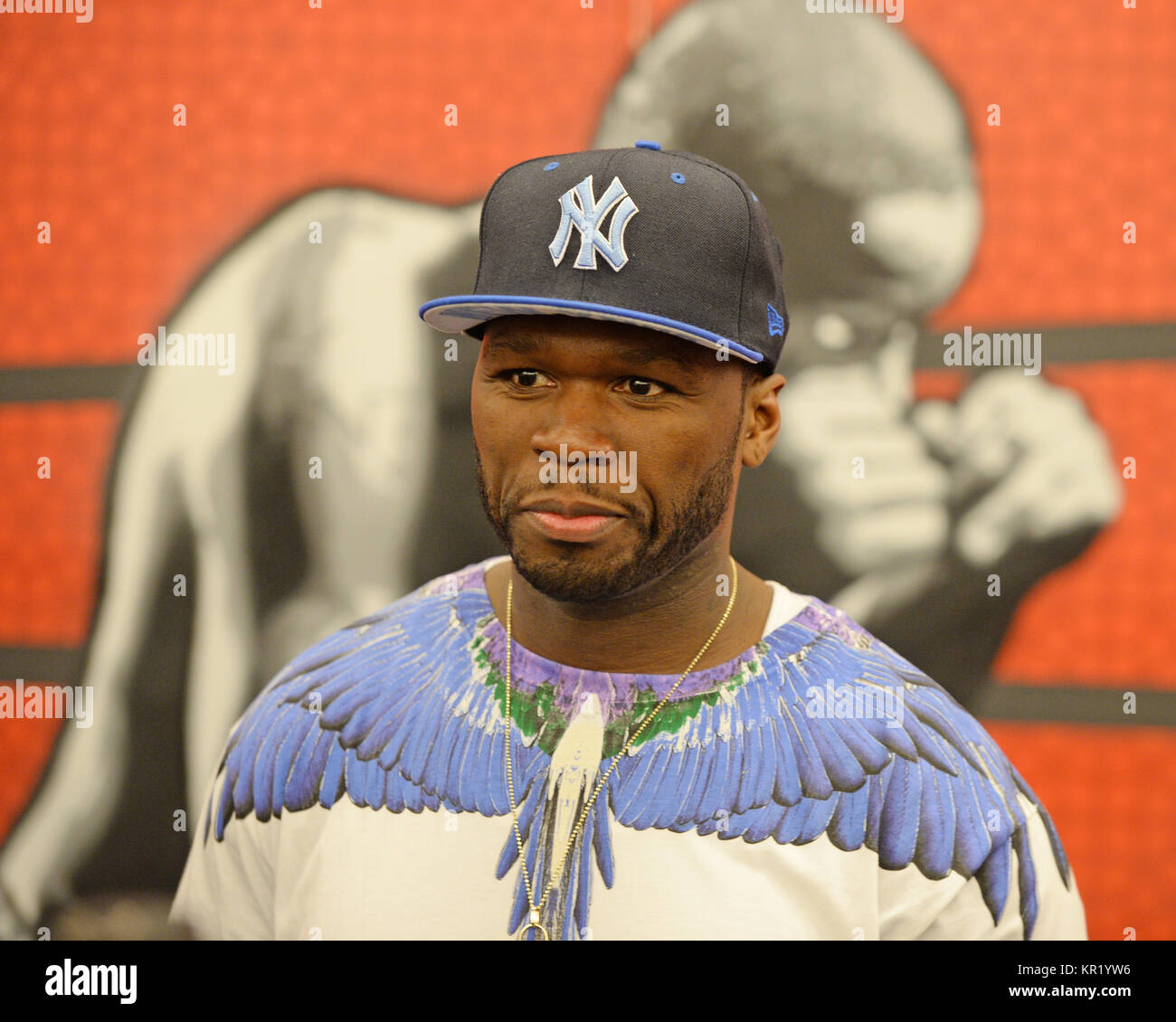 DEERFIELD BEACH, FL - JUNE 12: Curtis 50 Cent Jackson and Yuriorkis The ...