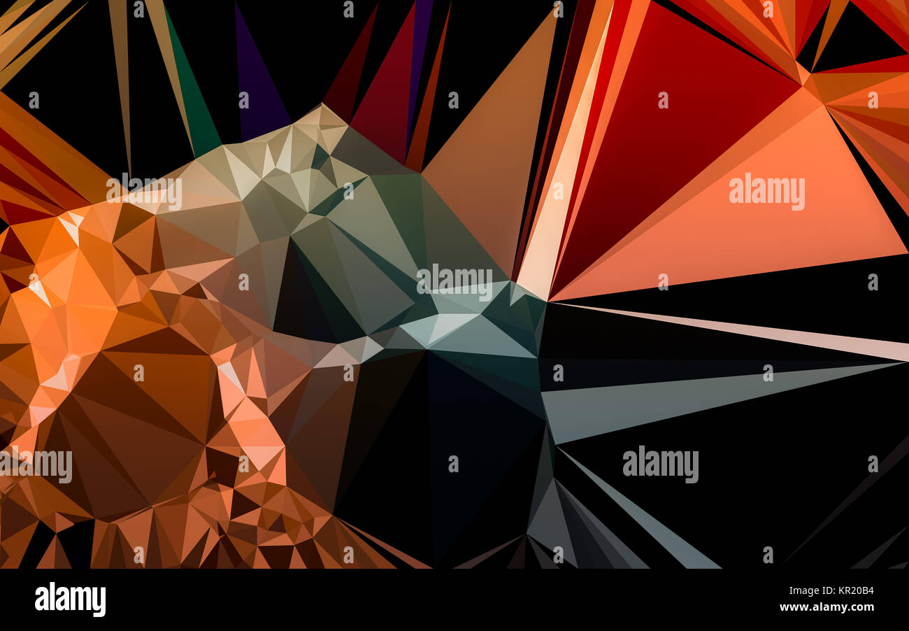 Abstract low poly background, geometry triangle Stock Photo - Alamy