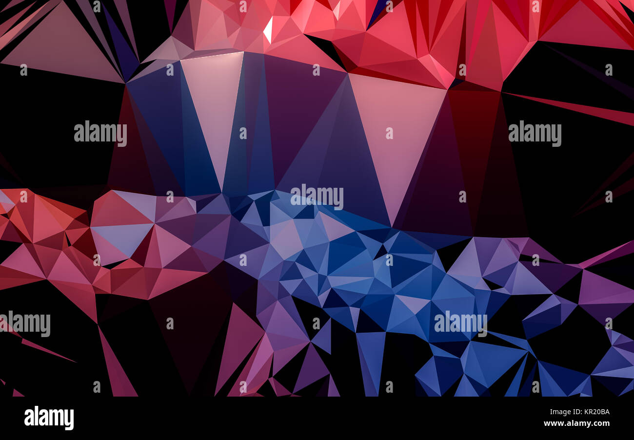 Abstract low poly background, geometry triangle Stock Photo - Alamy