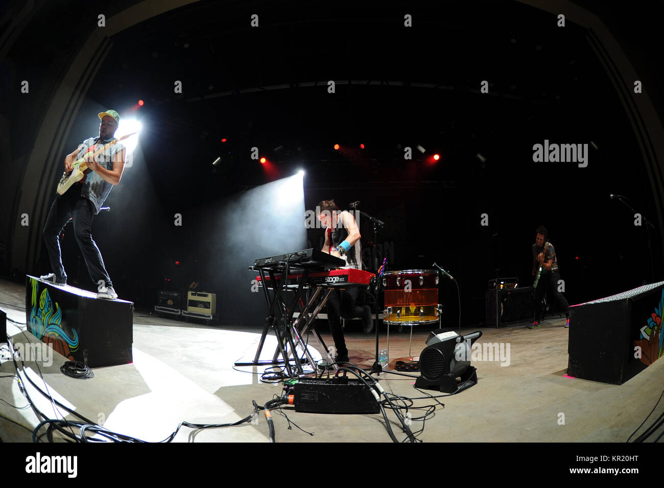 BOCA RATON - AUGUST 15: Eli Maiman, Nicholas Petricca, Kevin Ray, Sean ...
