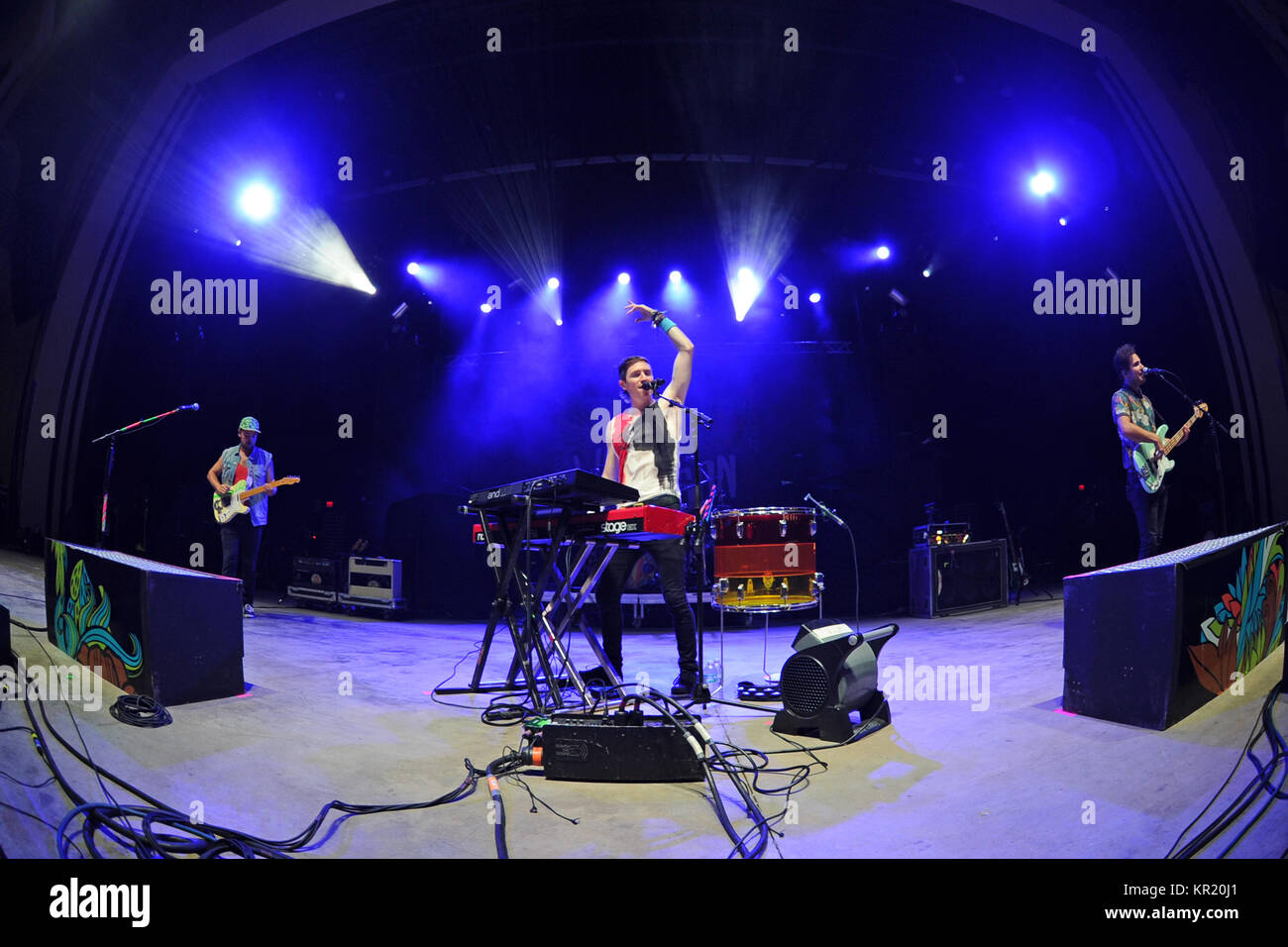 BOCA RATON - AUGUST 15: Eli Maiman, Nicholas Petricca, Kevin Ray, Sean ...