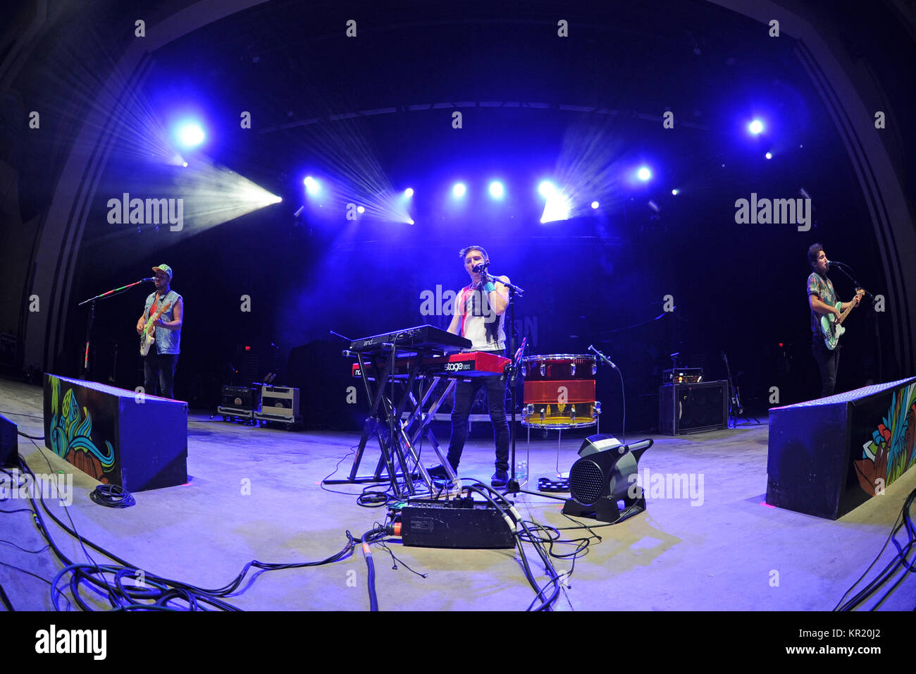 BOCA RATON - AUGUST 15: Eli Maiman, Nicholas Petricca, Kevin Ray, Sean ...