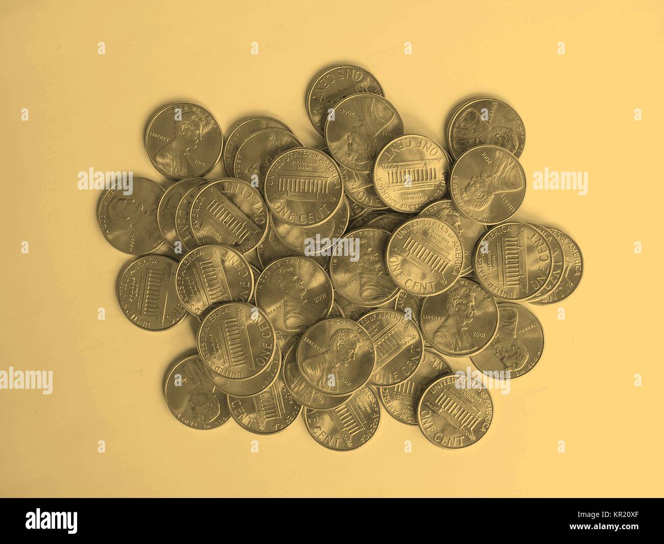 1 dollar coins hi-res stock photography and images - Alamy