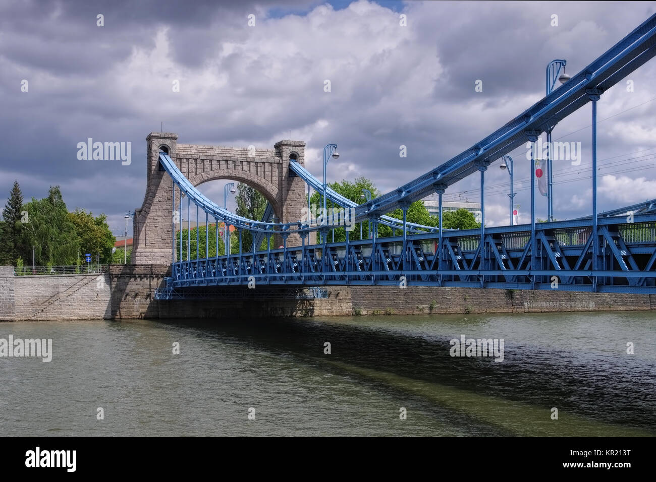 wroclaw grunwaldzki bridge - wroclaw grunwaldzki bridge Stock Photo - Alamy