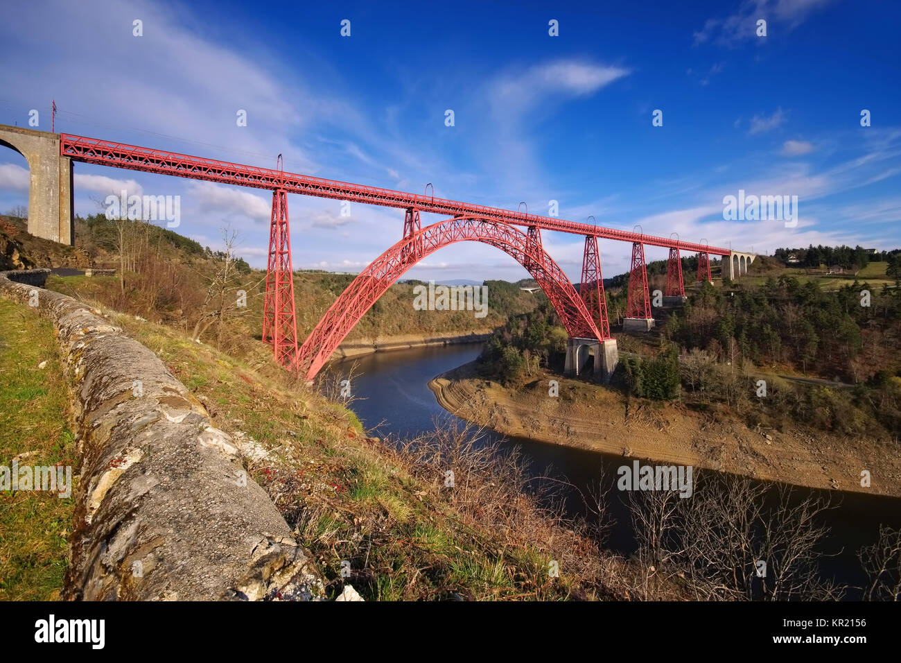 Garabit-Viadukt in Frankreich - Garabit viaduct in France, a famous ...