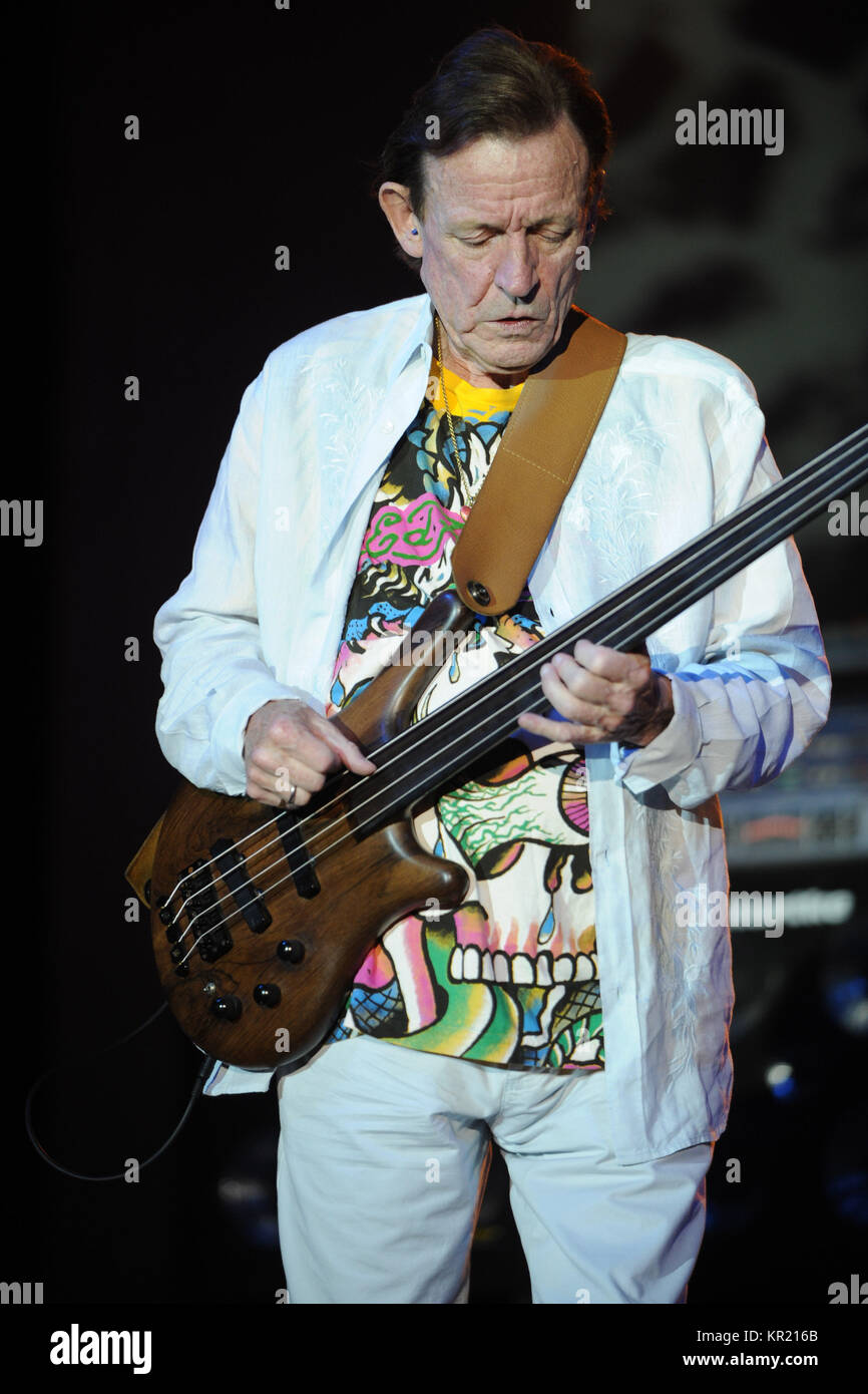 POMPANO BEACH, FL - AUGUST 10: Jack Bruce, bassist from 1960s band ...