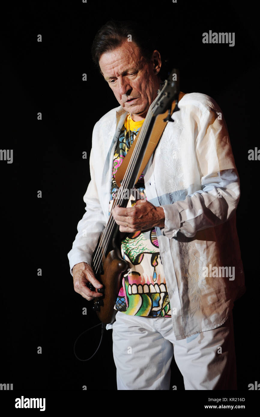 POMPANO BEACH, FL - AUGUST 10: Jack Bruce, bassist from 1960s band ...