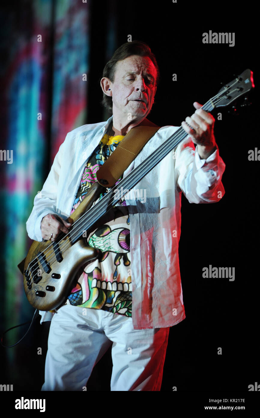 POMPANO BEACH, FL - AUGUST 10: Jack Bruce, bassist from 1960s band ...