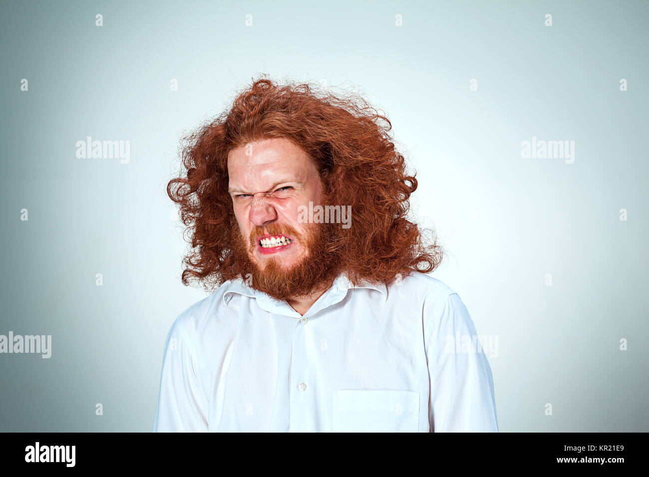 The Angry man Stock Photo - Alamy