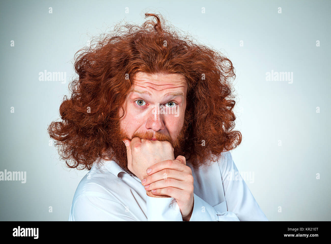 The Angry man Stock Photo - Alamy