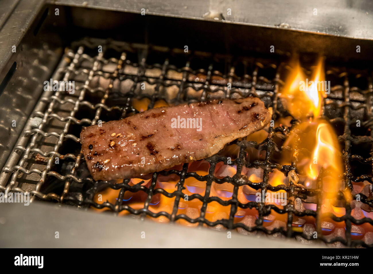 grilled wagyu beef Stock Photo - Alamy