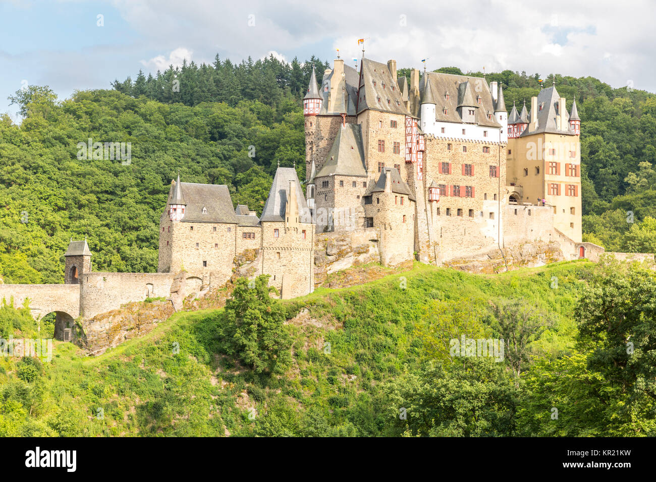 Burg Eltz Castle Stock Photo - Alamy