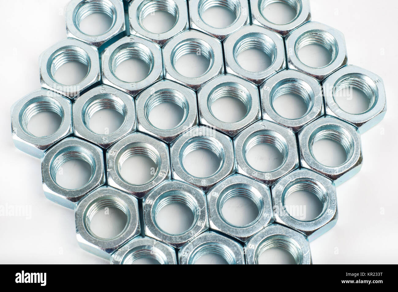 Steel nuts pyramid hi-res stock photography and images - Alamy