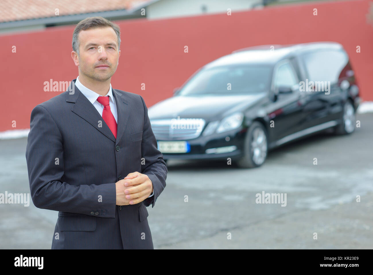Funeral driver hi-res stock photography and images - Alamy