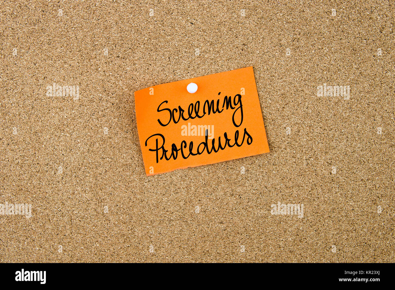 Screening procedures hi-res stock photography and images - Alamy