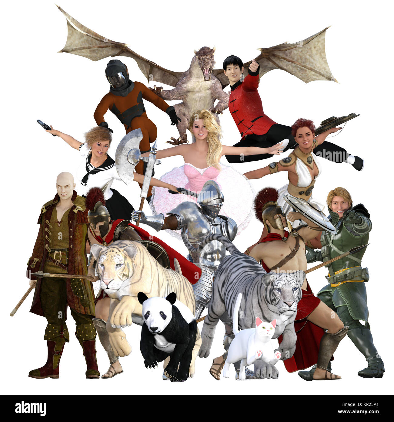 Happy Kids on an Adventure Stock Photo - Alamy