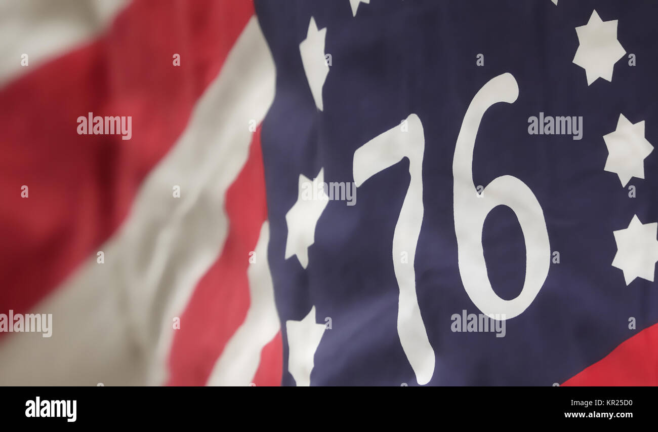 The Bennington flag Stock Photo - Alamy