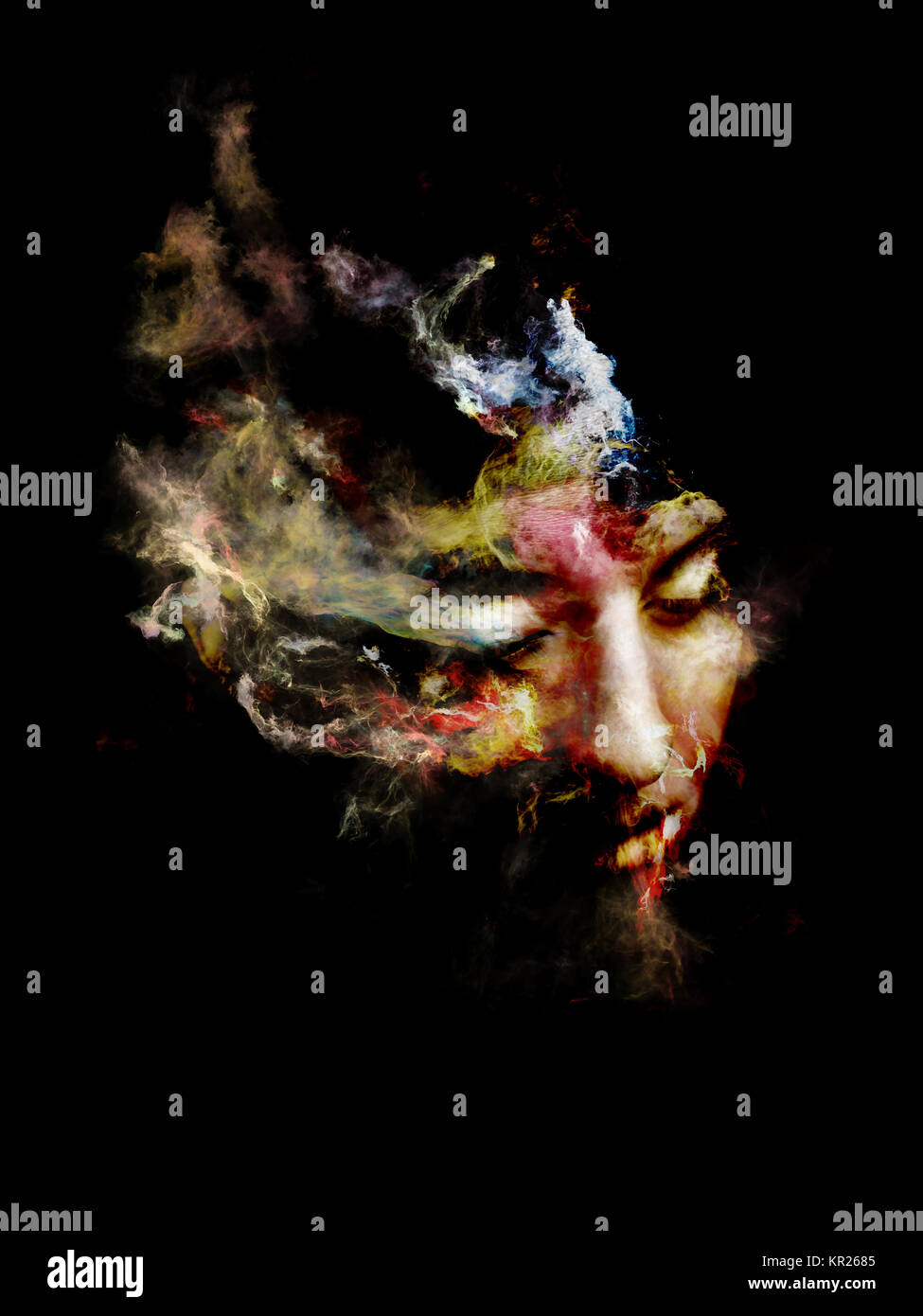 Energy of Your Shadow Stock Photo - Alamy