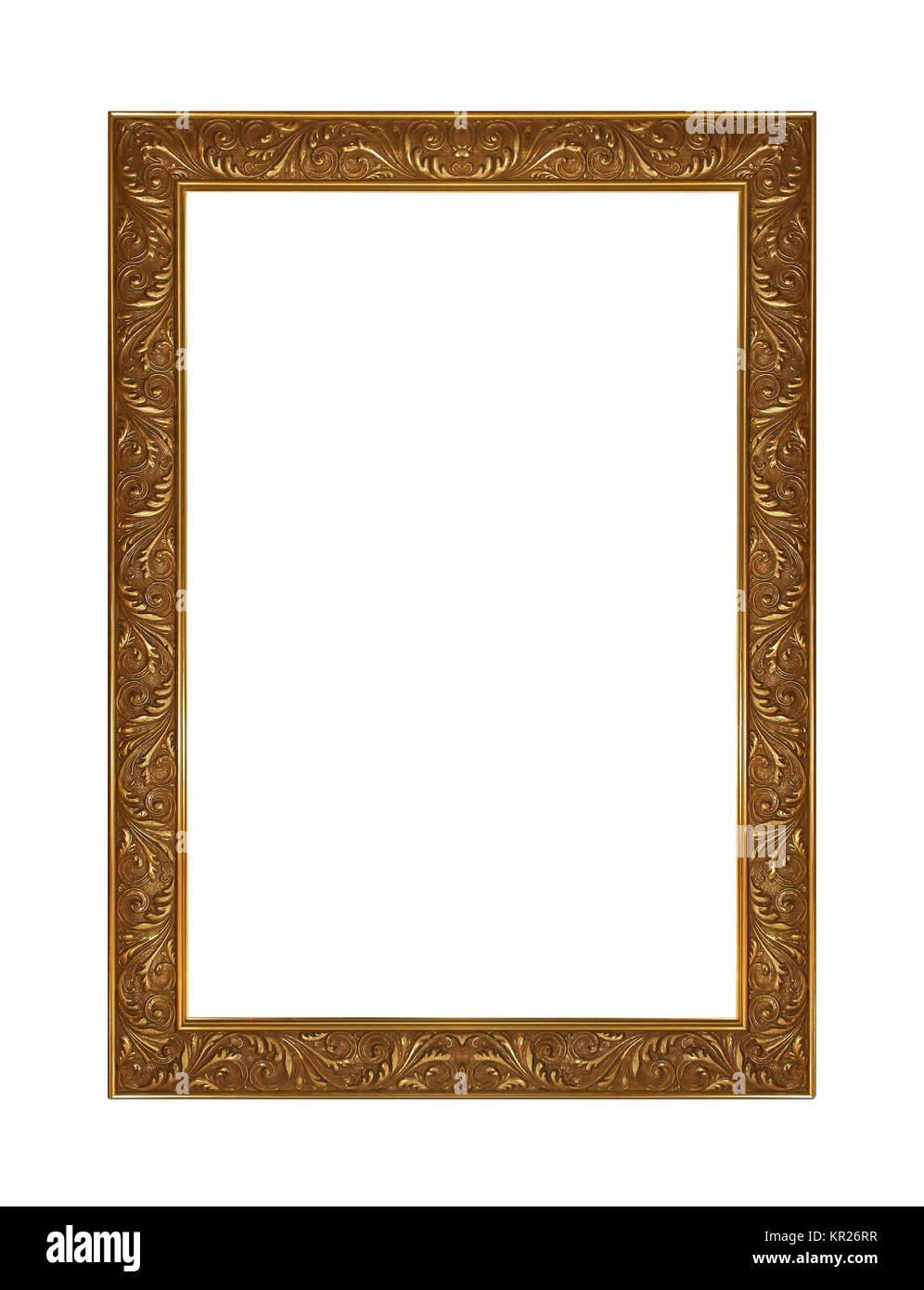 Old metal frame Stock Photo - Alamy