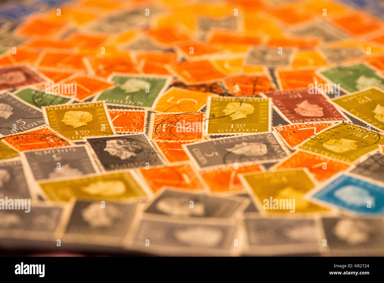 Old dutch postage stamp hi-res stock photography and images - Alamy
