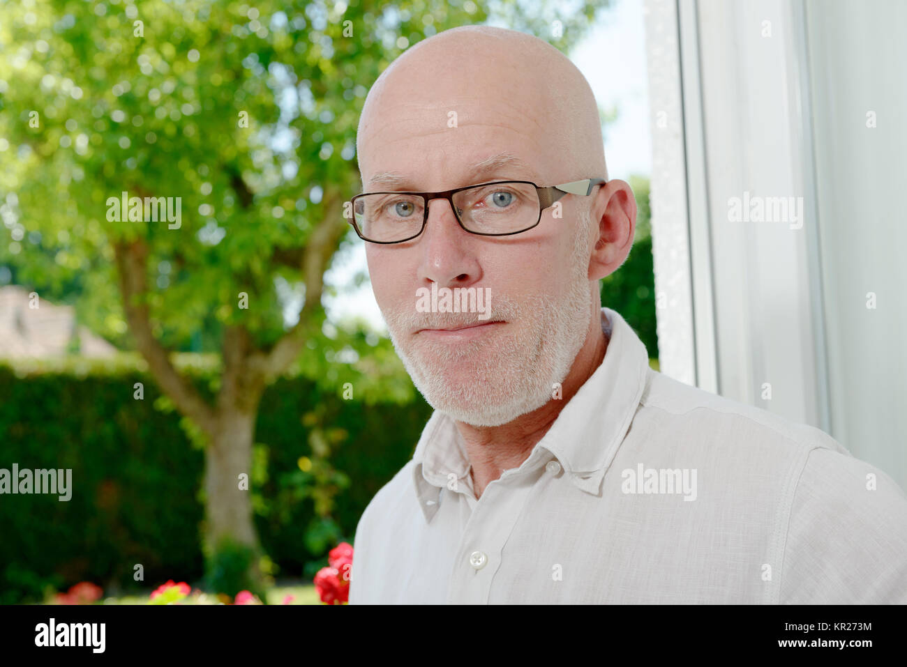 portrait of a middle-aged man Stock Photo - Alamy