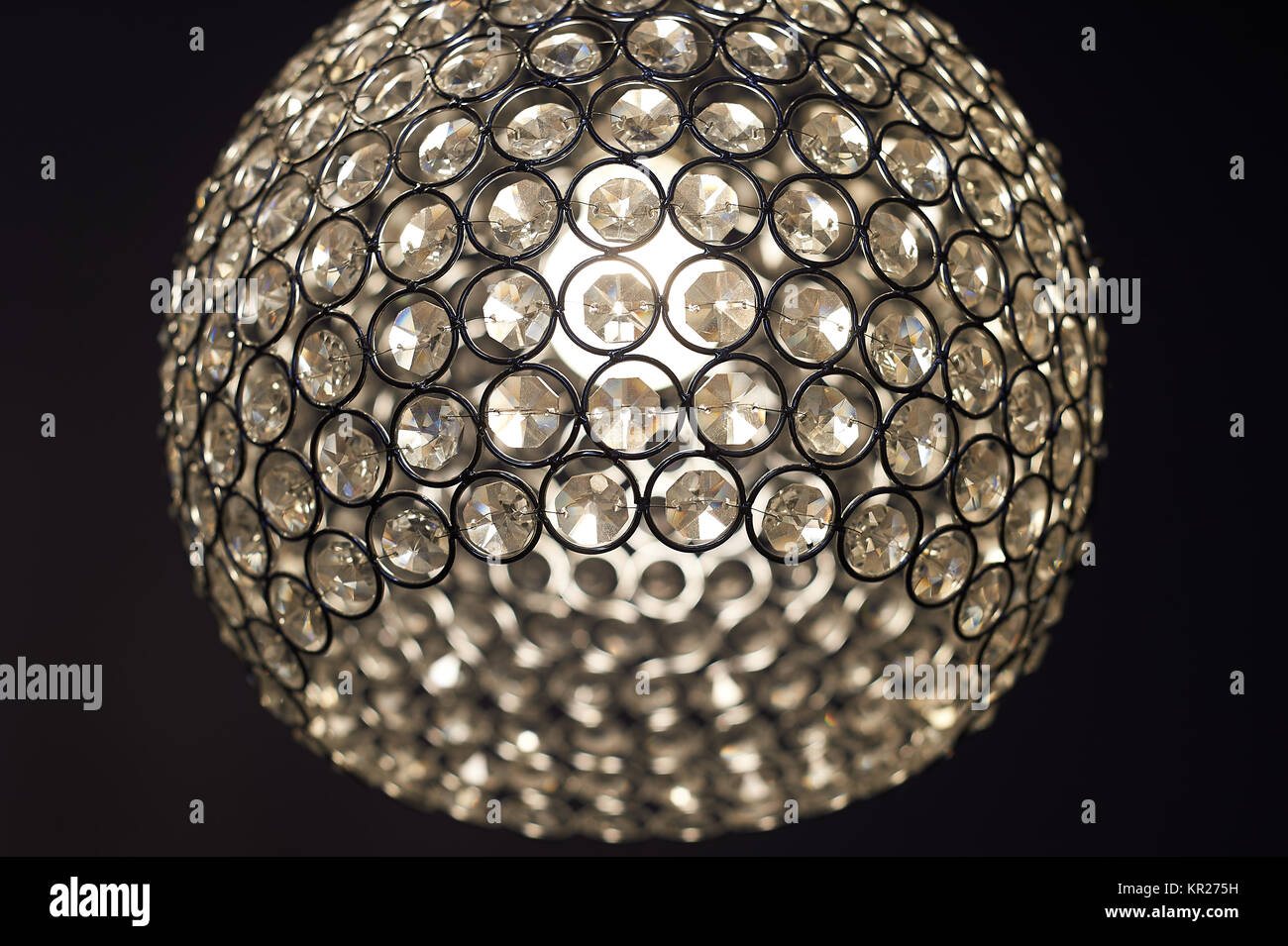 Warm color lamp. Designer lighting. Beautiful design Stock Photo - Alamy