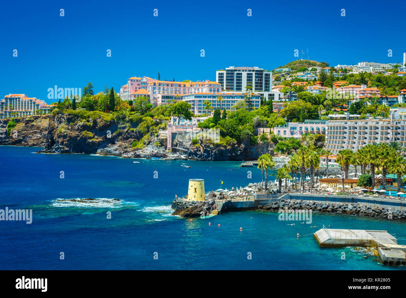 City view. Funchal. Madeira, Portugal, Europe Stock Photo: 169080581 ...