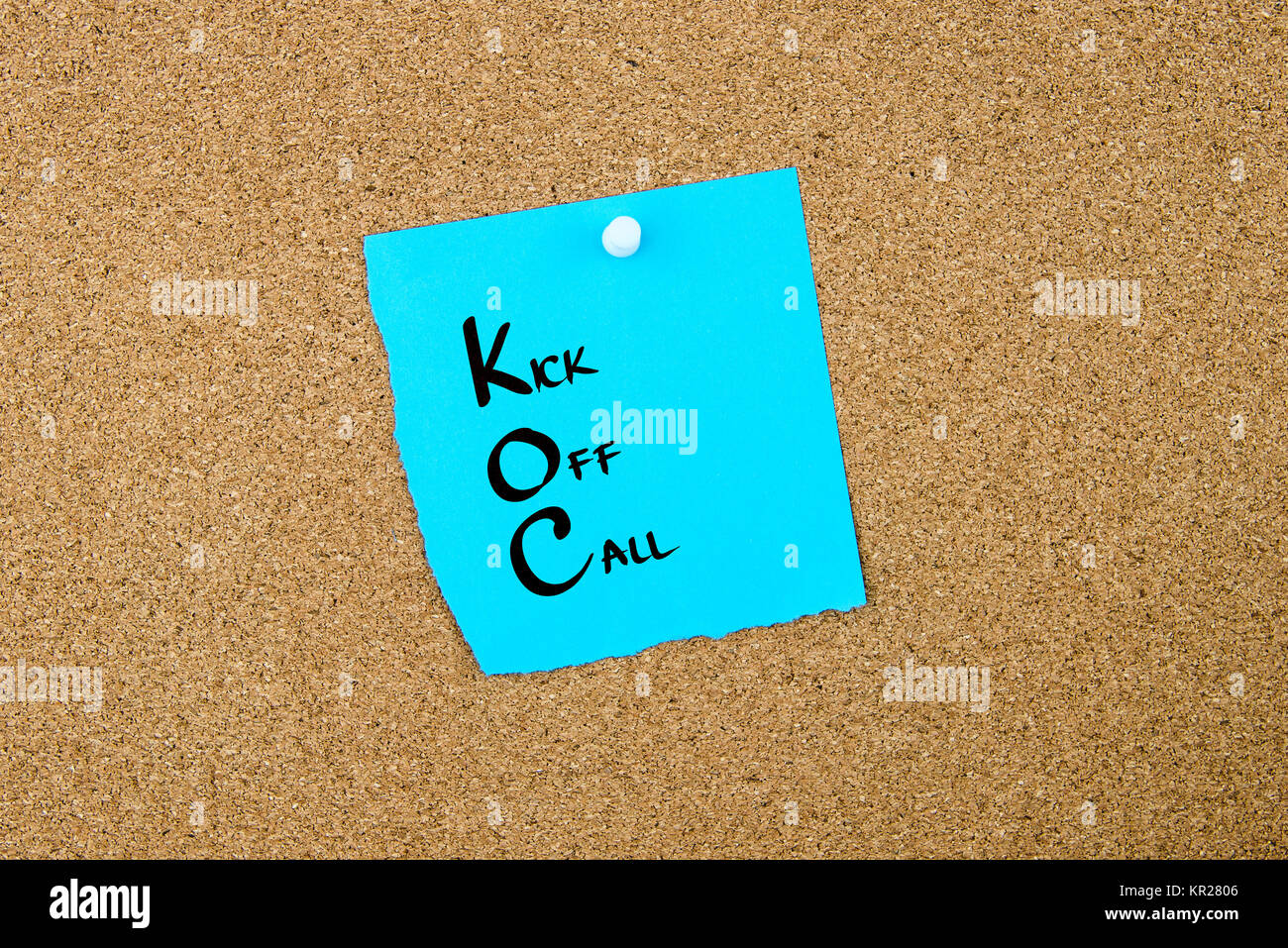 Business Acronym KOC Kick Off Call Stock Photo - Alamy
