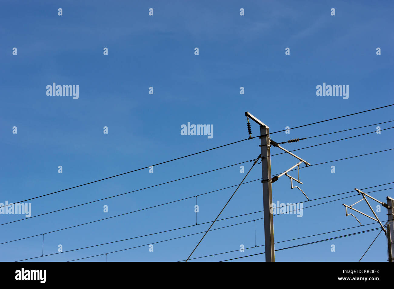 Suspended power lines hi-res stock photography and images - Alamy