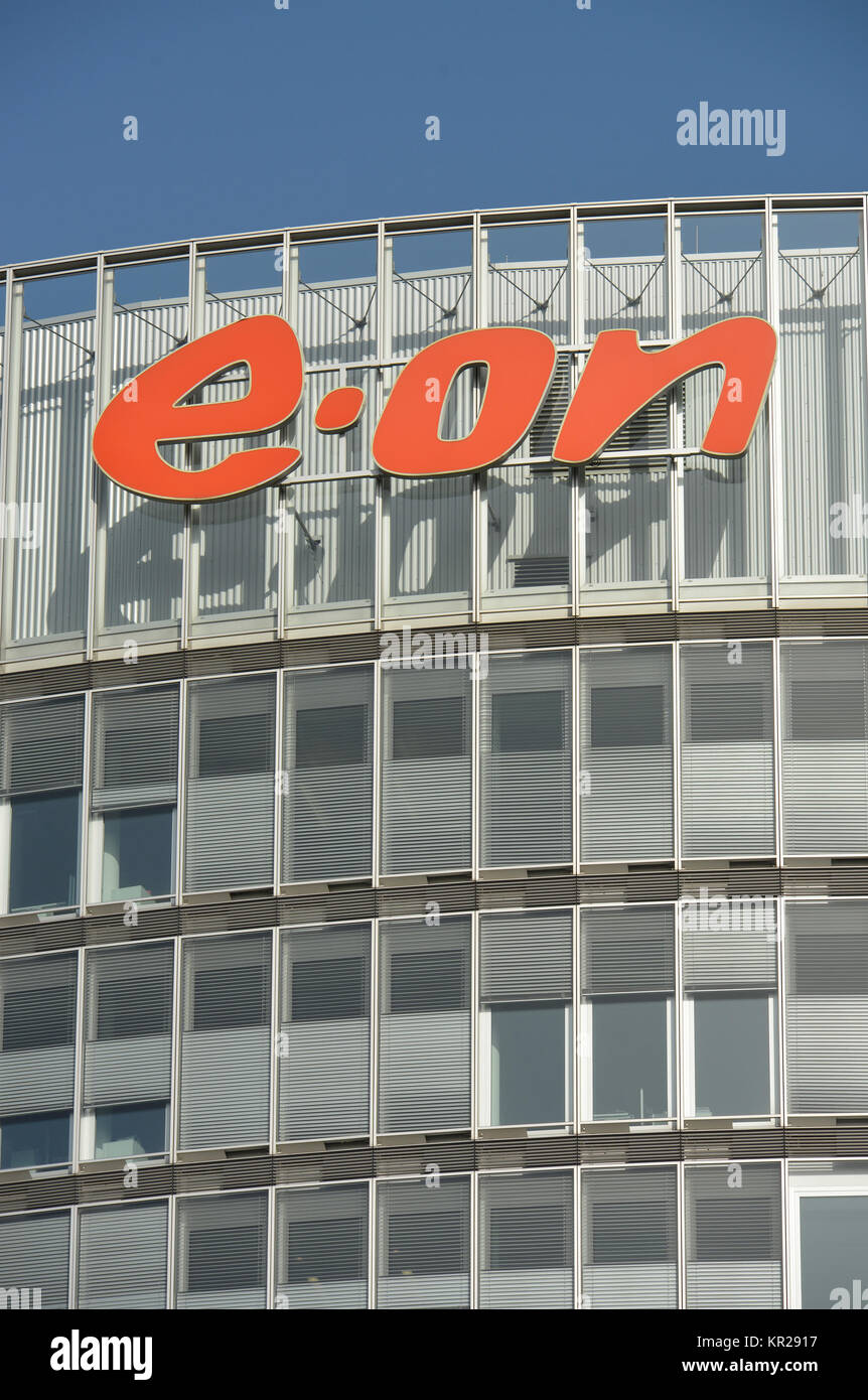 E.ON head office, Brussels place, food, North Rhine-Westphalia, Germany ...