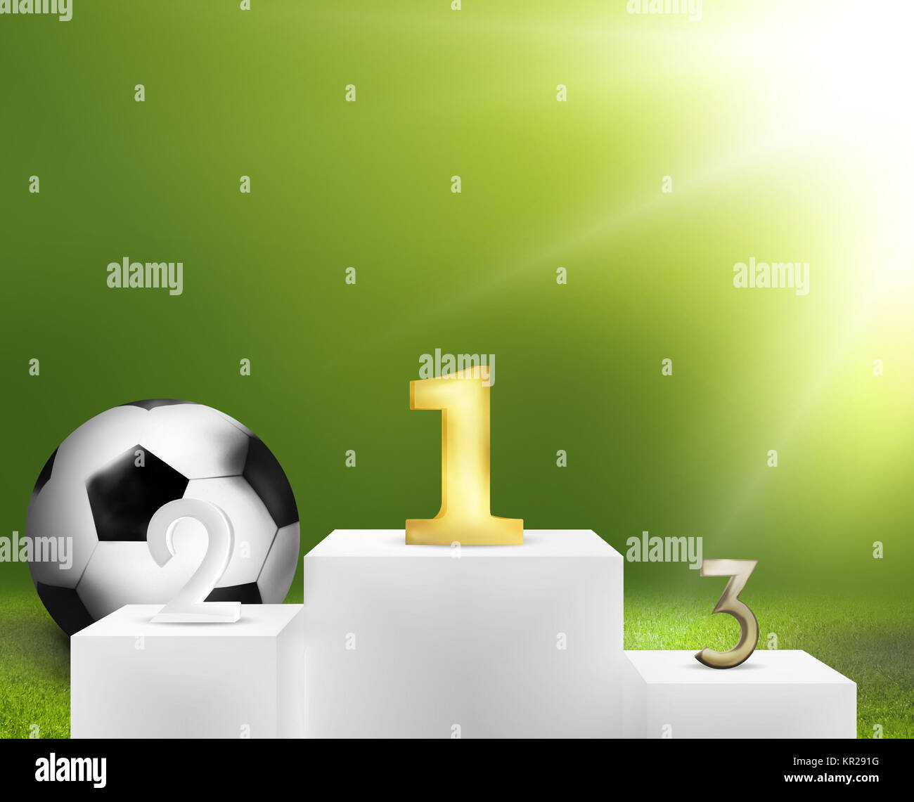 Football podium rostrum hi-res stock photography and images - Alamy