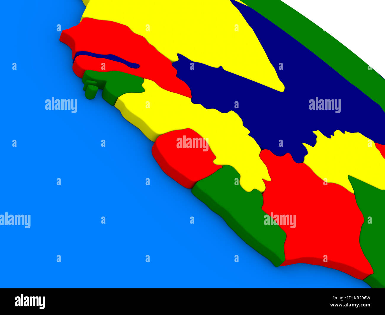 Map of liberia guinea hi-res stock photography and images - Alamy