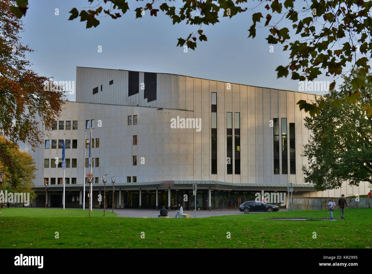 Opera-house, opera place, food, North Rhine-Westphalia, Germany ...