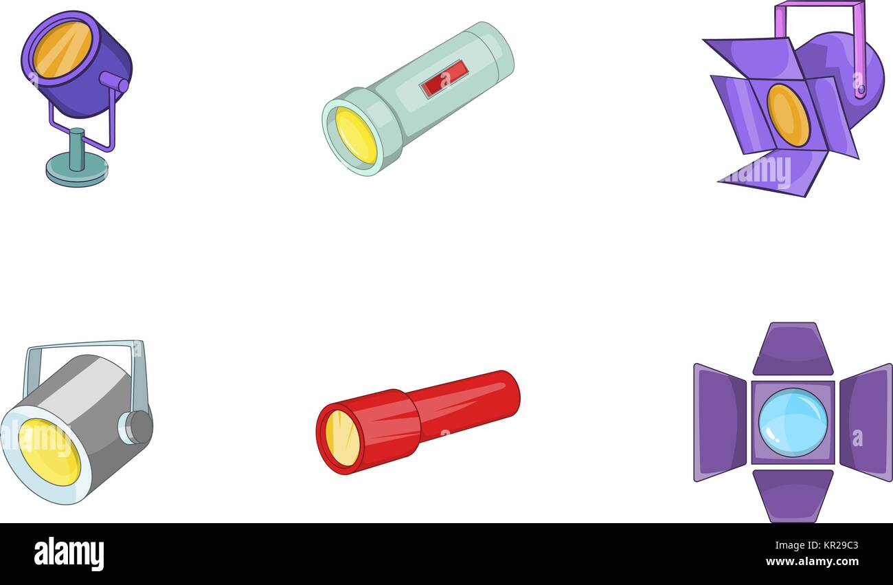 Spotlight Icon Cartoon Style Stock Photos & Spotlight Icon Cartoon ...