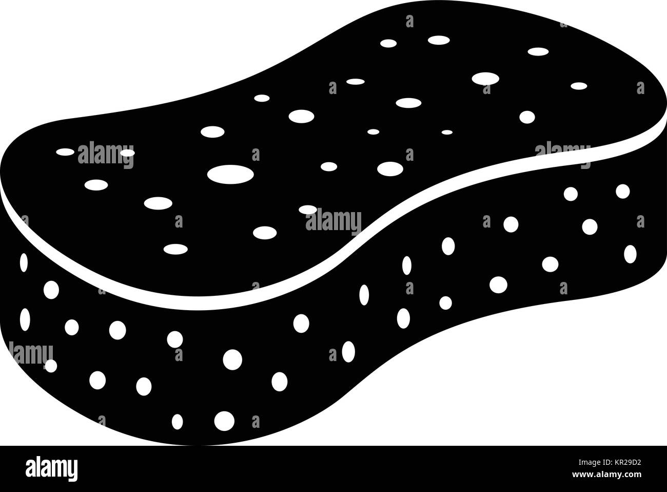 Soapy sponge Stock Vector Images - Alamy