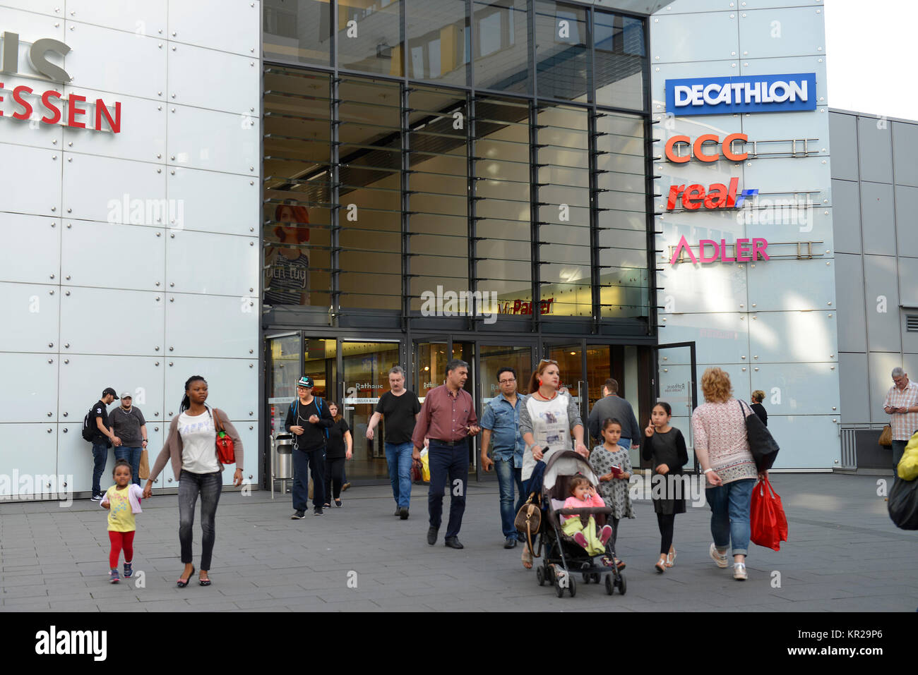 City hall gallery, on the place Porsche, food, North Rhine-Westphalia ...