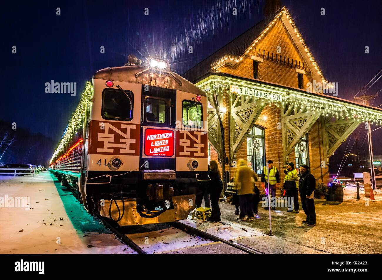 Northern Lights Limited The Railroad Museum of New England Thomaston ...