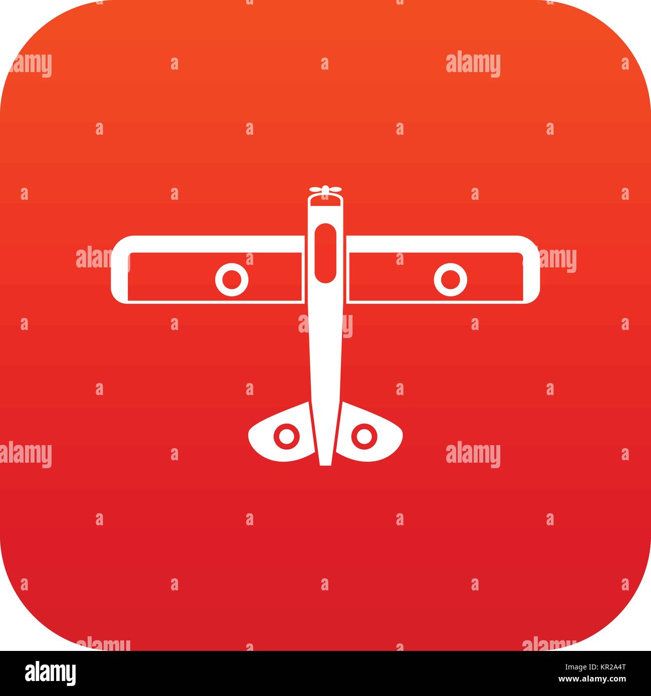 Military fighter plane icon digital red Stock Vector Image & Art - Alamy